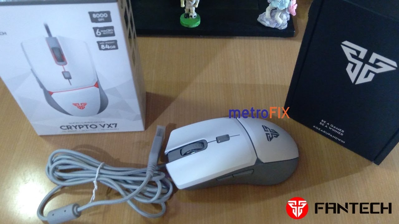 Fantech Crypto VX7 Gaming Mouse - Space Edition - YouTube