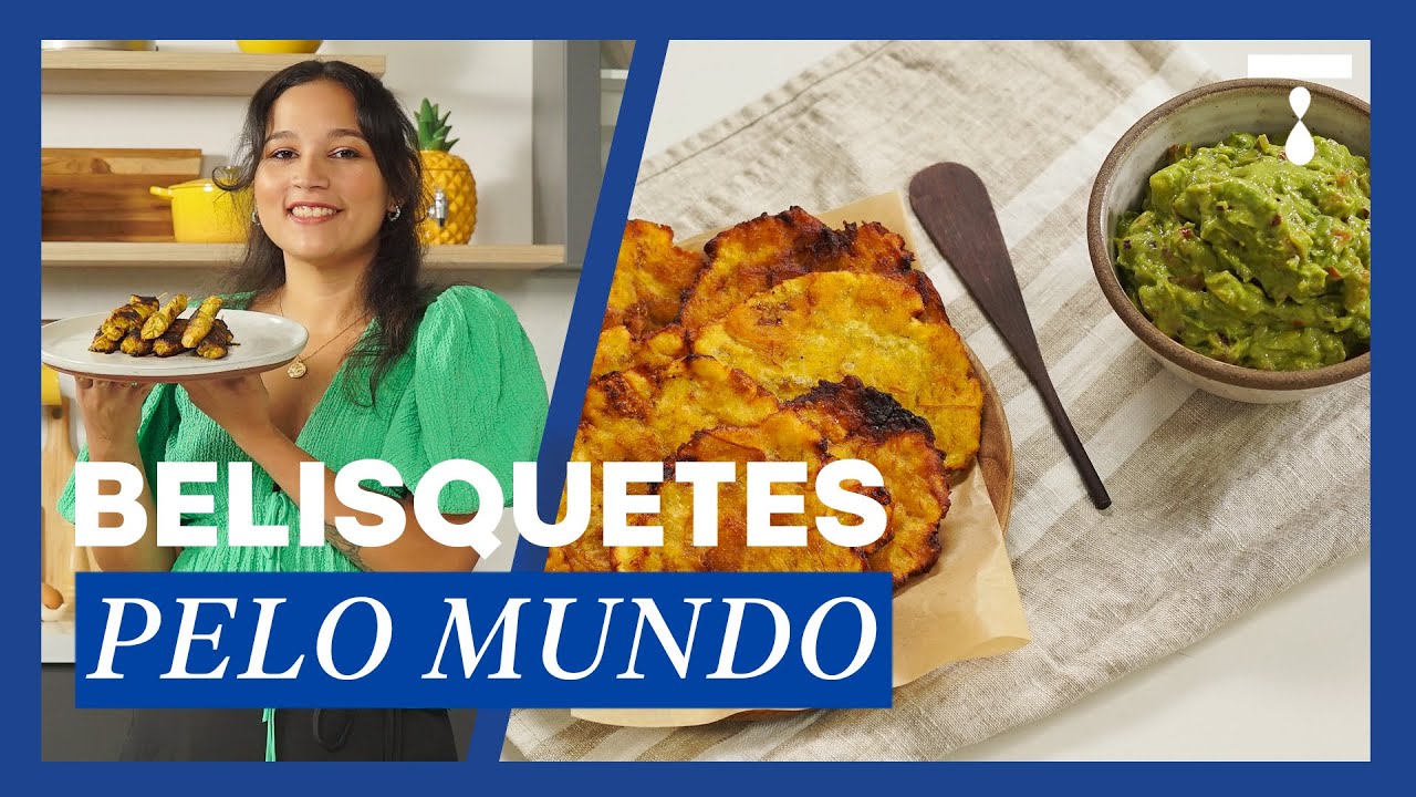 COMIDAS PELO MUNDO: FRANGO SATAY, GUACAMOLE E PATACONES COM A CLARISSE ...