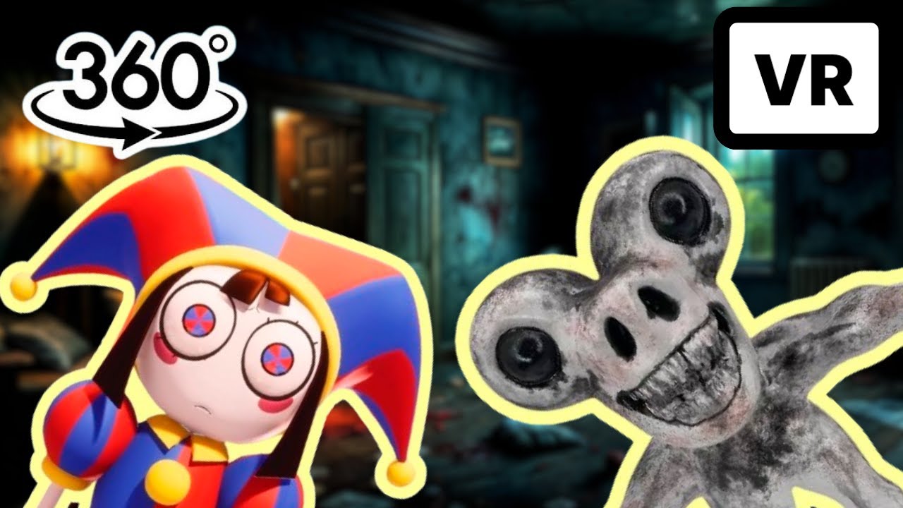 😱 360° HORROR STORY WITH ZOONOMALY AND THE AMAZING DIGITAL CIRCUS ...