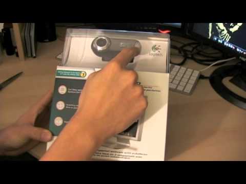Unboxing Logitech Quickcam Vision Pro for Mac - YouTube