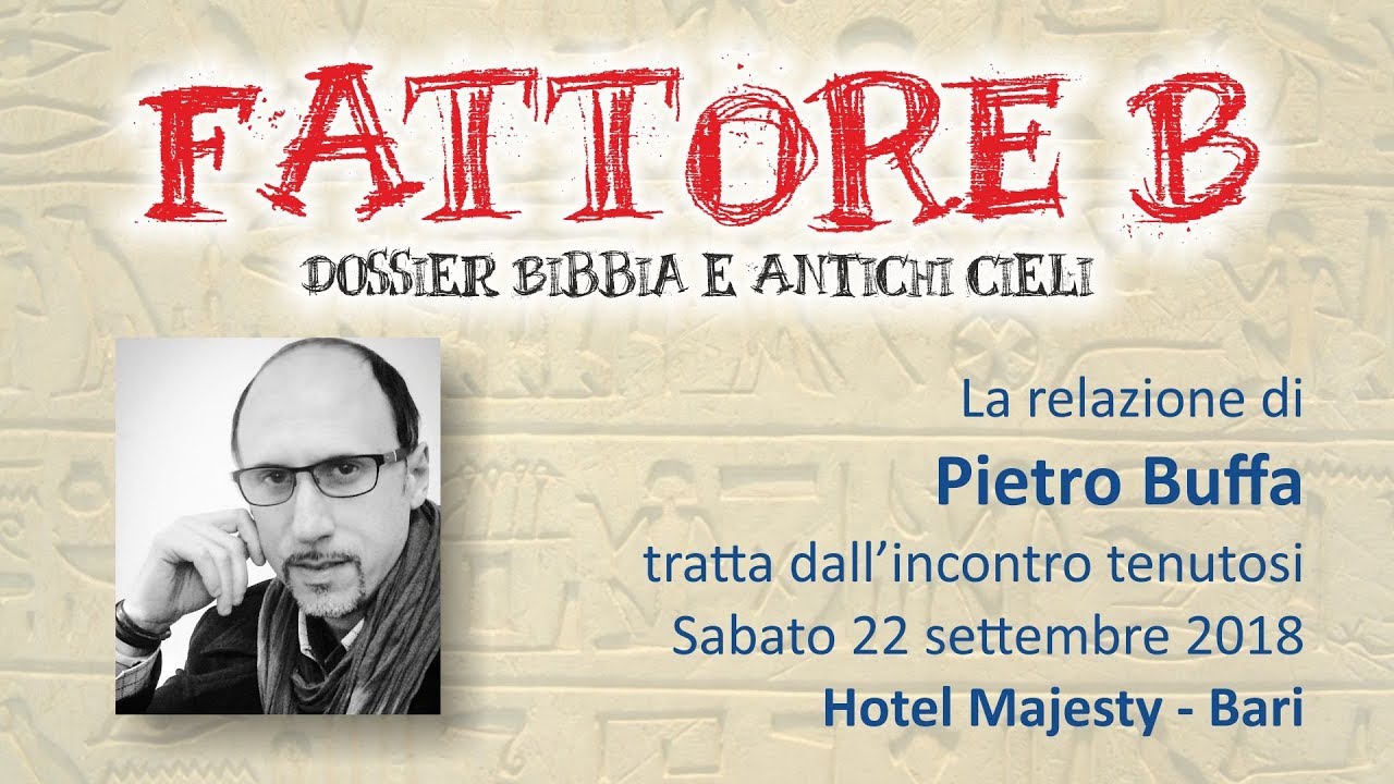 Pietro Buffa - Fattore B - Bari 22 Settembre - YouTube