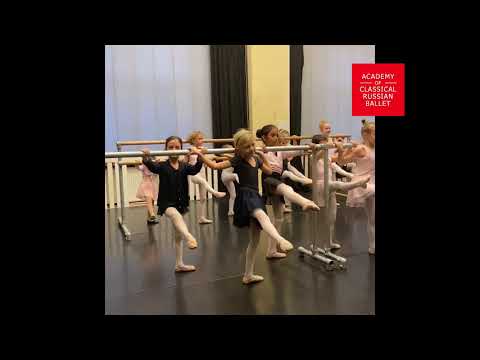 Ballet lesson for children beginners level - 5. Adagio