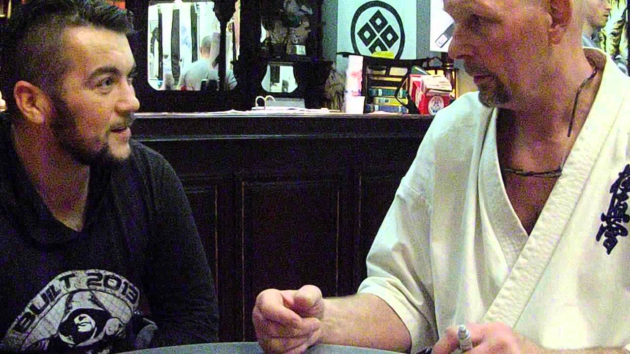 Gerard Gordeau UFC 1 finalist talking to the Big Cheese Interview ...