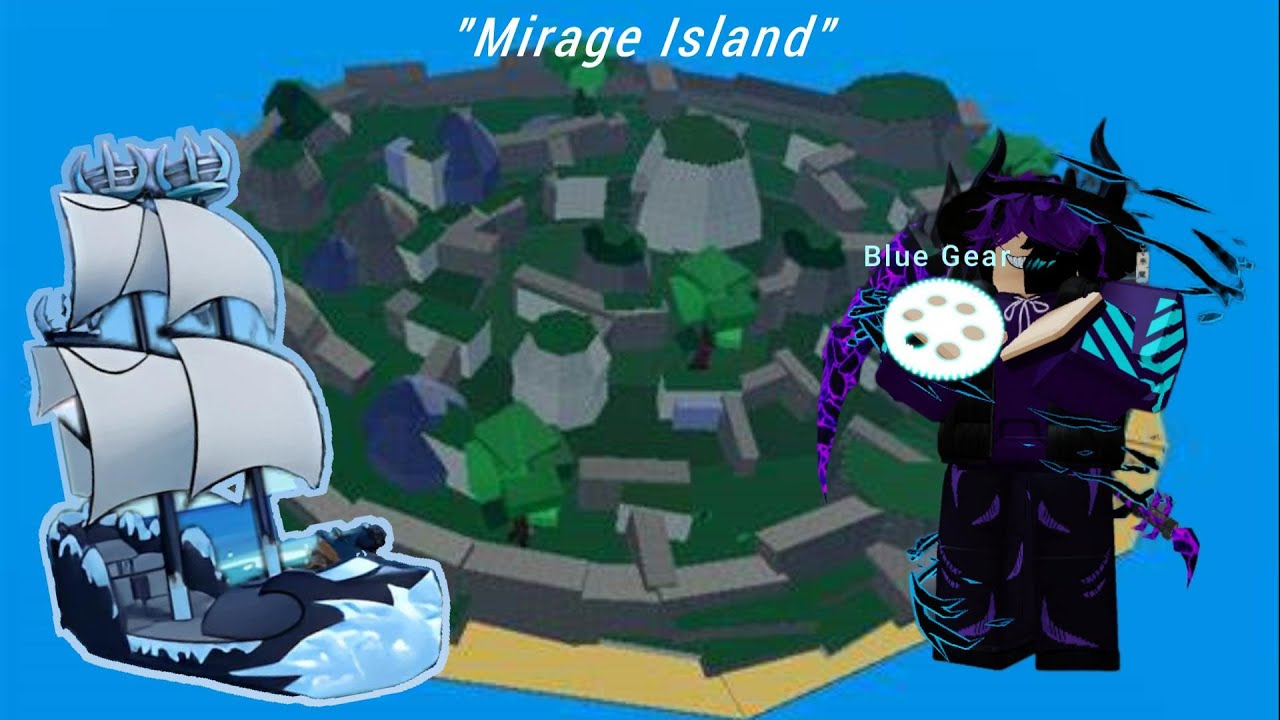 Je Trouve la MIRAGE ISLAND et le BLUE GEAR sur Blox Fruit !!! V4 Shark ...