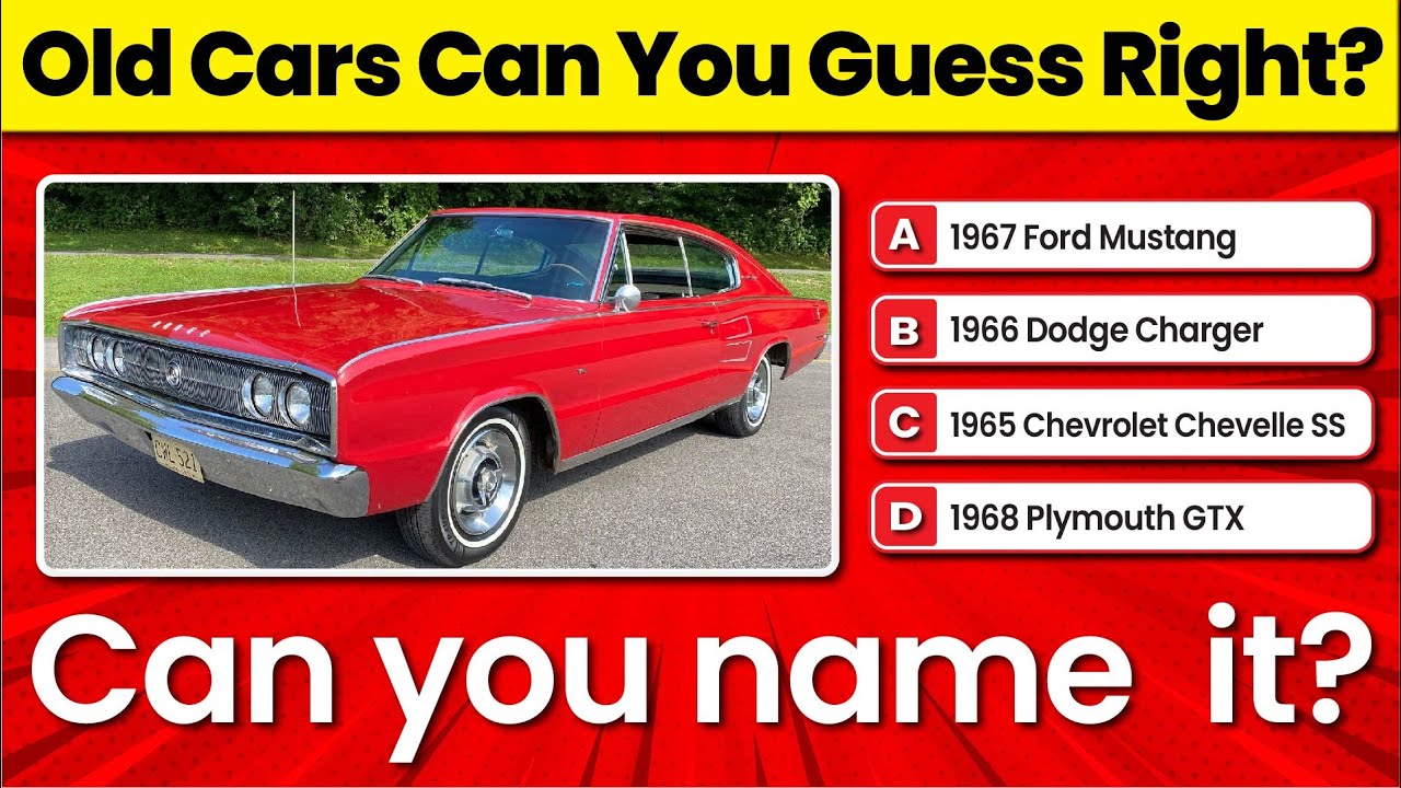 Classic Cars Quiz | Can You Remember These Classic Cars?? - YouTube