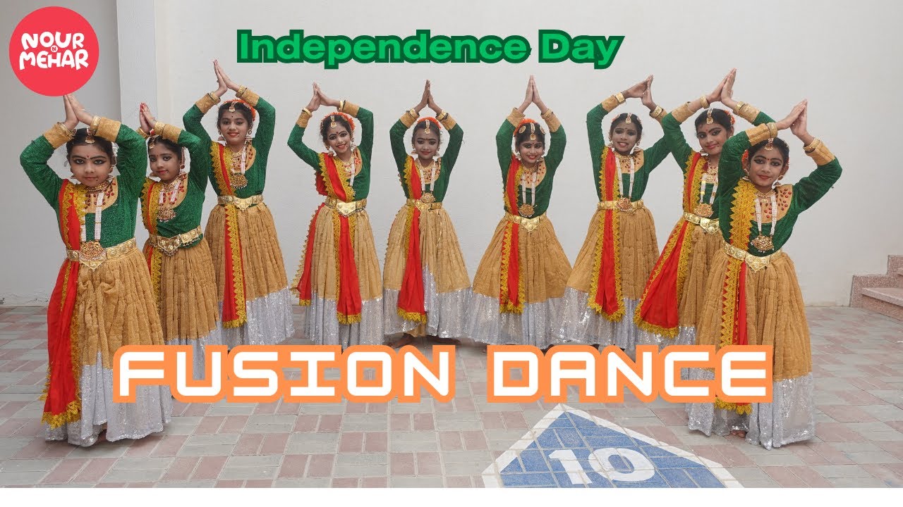 Independence Day Fusion Dance | Indian School Bousher - YouTube