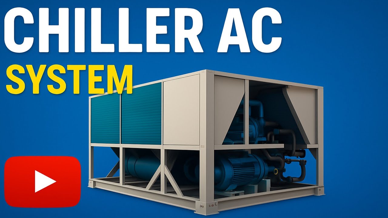 ️ How Does a Chiller AC System Work? Full Explanation in Simple Terms ...