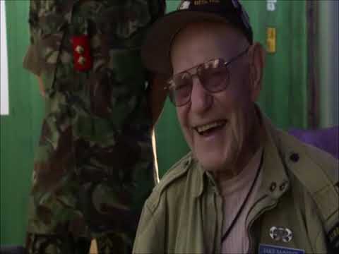 Jake McNiece at Oklahoma D-Day tea - YouTube