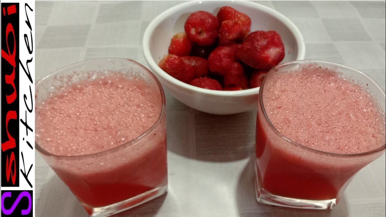 🍓Strawberry With 7up Milkshake - YouTube