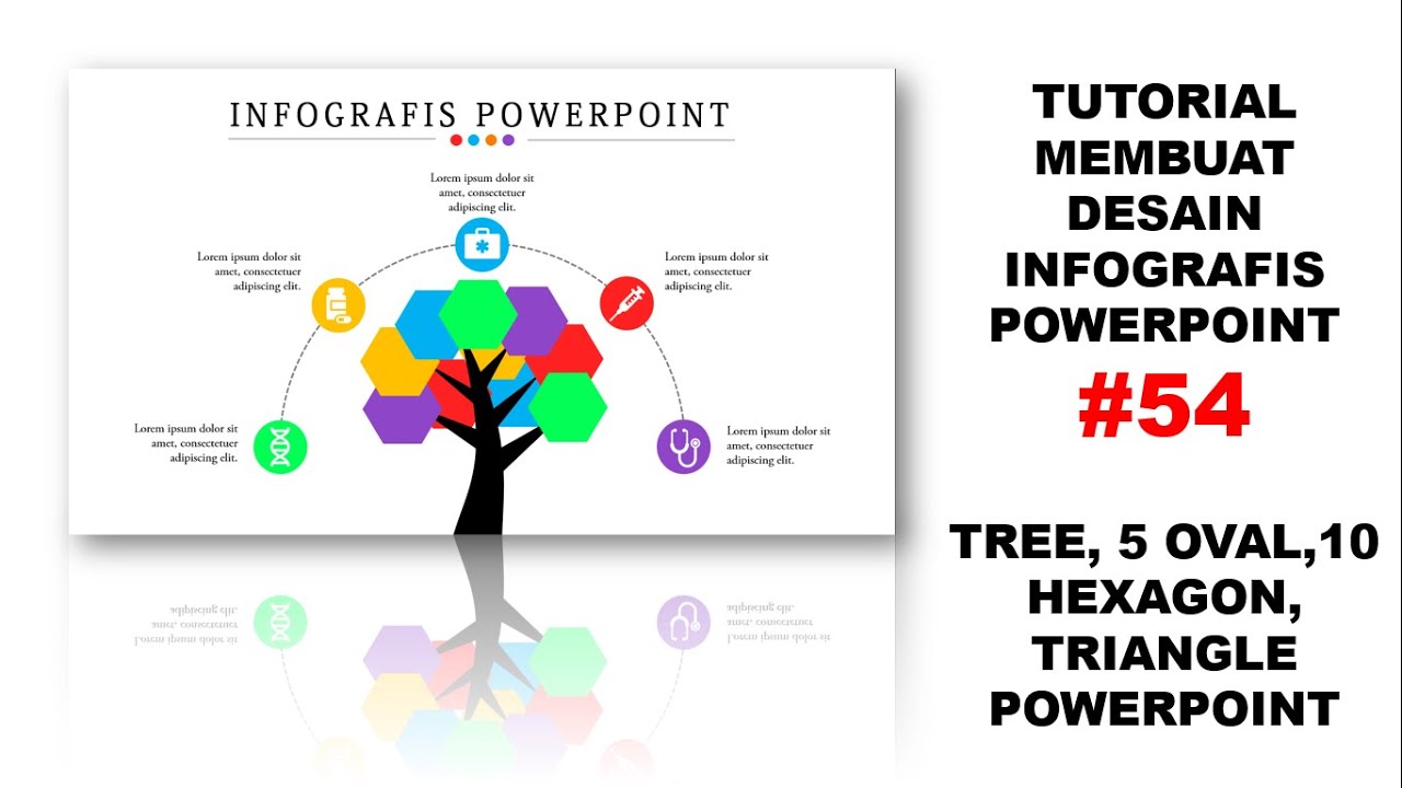 Tutorial PowerPoint Membuat Pohon (Tree Infographics PowerPoint) - YouTube