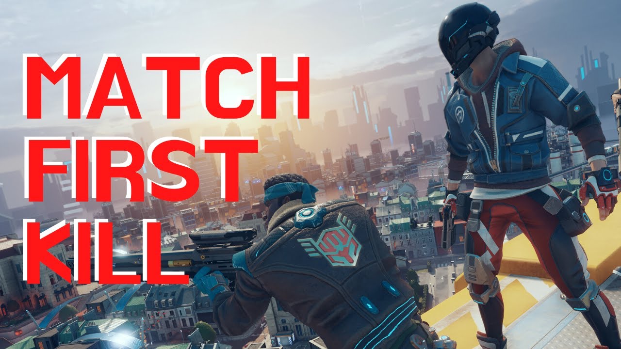 Hyper Scape 1st Kill New Battle Royal - YouTube