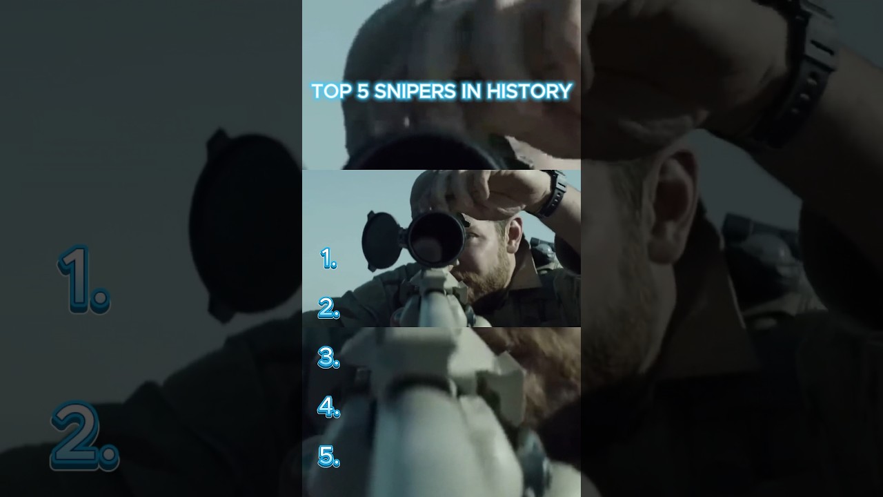 Top 5 Snipers In History.😳 #sniper #top5 #military #army - YouTube