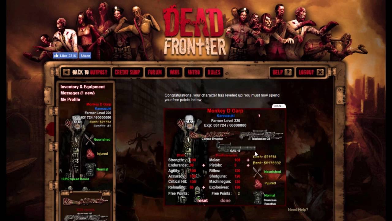 Dead Frontier 3D - Level 220 - YouTube