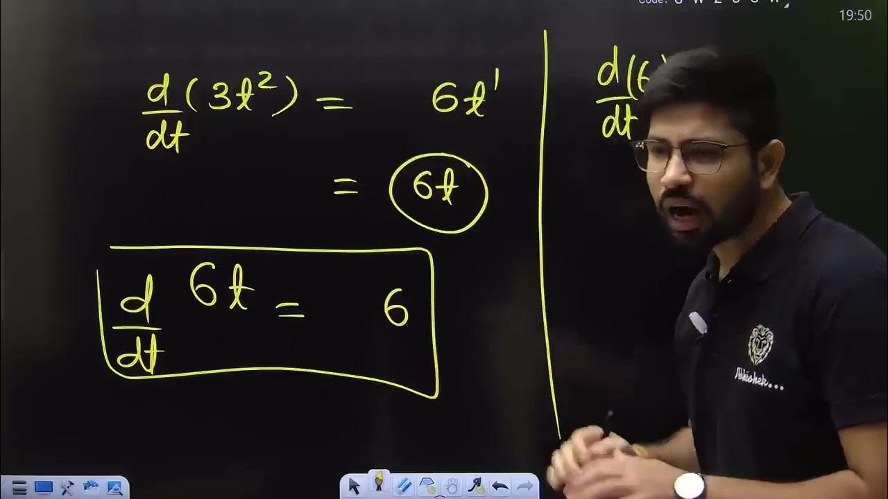 Differentiation class11 How to do differentiation in physics class11 Basic differential Calculus ...