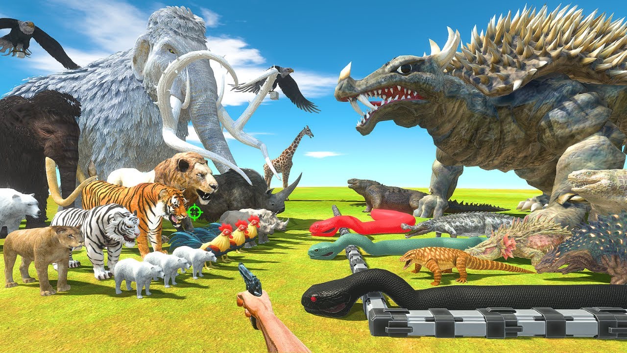 FPS Avatar Rescues Reptiles and Fights Animals - Animal Revolt Battle ...