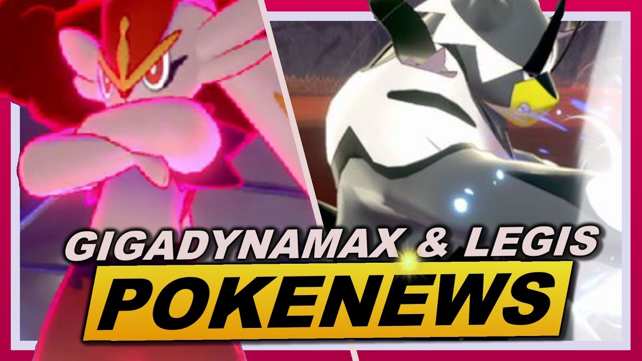 Starter GIGADYNAMAX-FORMEN, NEUE LEGENDÄRE Pokémon, DLC! | Pokémon ...