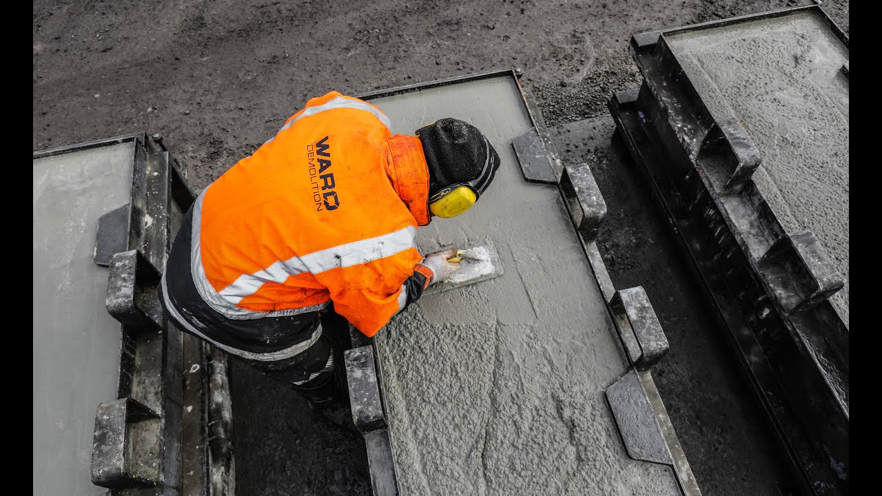 Behind the scenes of Ward Blocks - Recycled concrete storage/ retaining ...