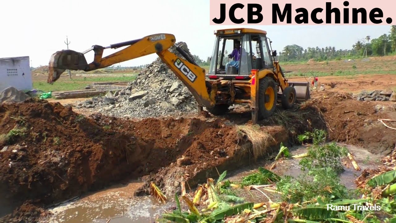 JCB Dozer Working on Land | JCB Digging up the Land | JCB Machine-Vlog ...