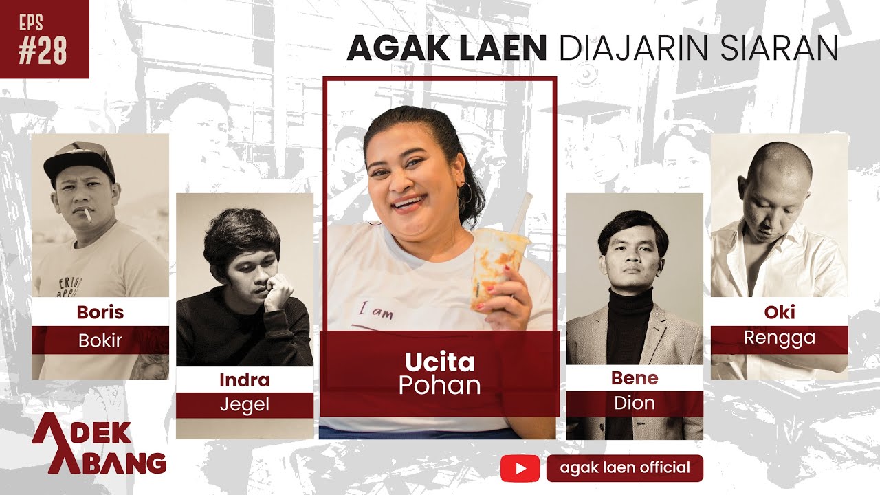 ADEK ABANG - UCITA POHAN - PENYIAR BERKARAKTER FASHION BEAUTY - YouTube