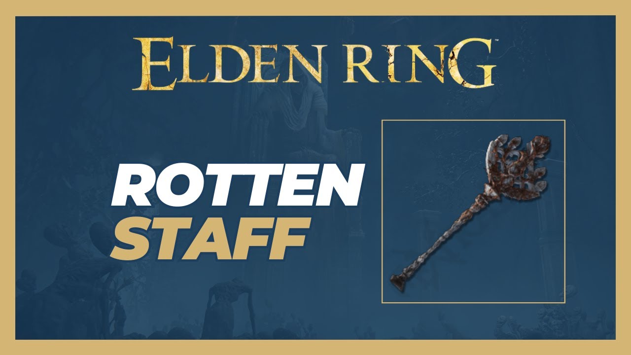 How to Get Rotten Staff (Location) - Elden Ring - YouTube