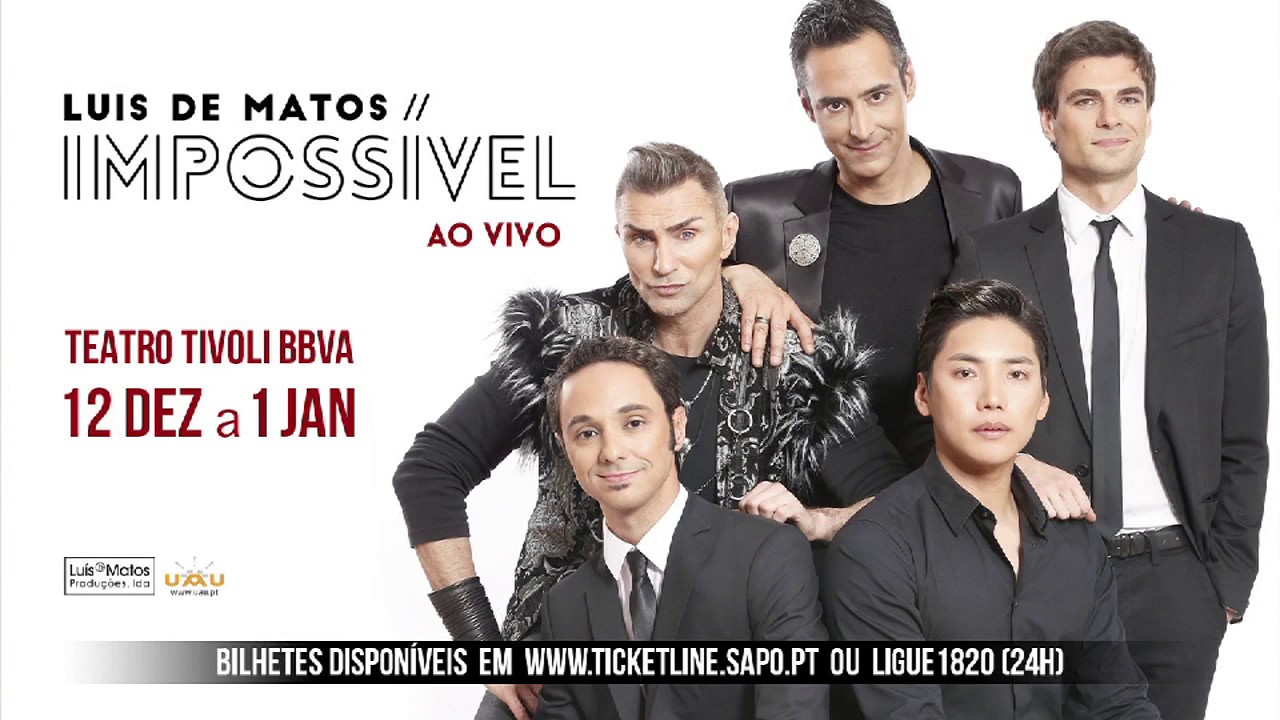 Luis de Matos // IMPOSSÍVEL ao vivo - YouTube