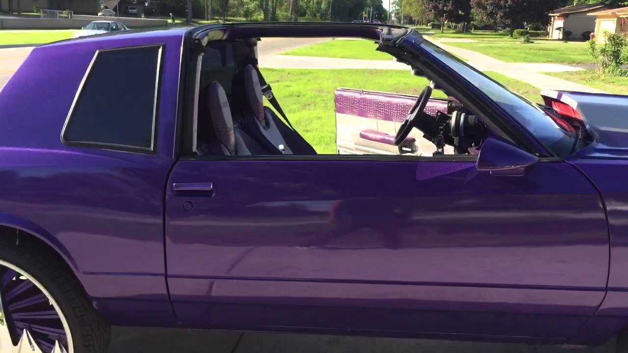 Purple Crazy Monte Carlo SS 26s Dub Fu WalkAround - YouTube