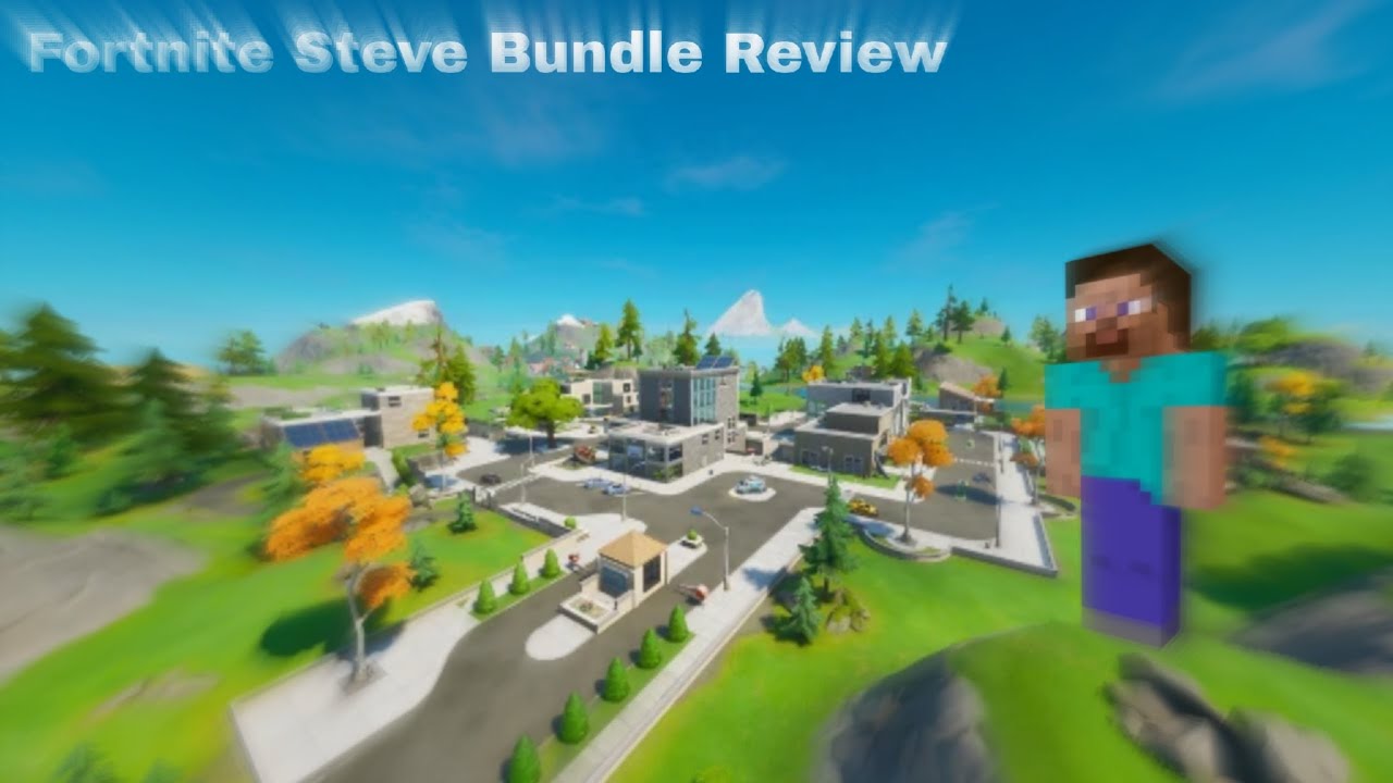 Fortblox Steve Bundle Review - YouTube