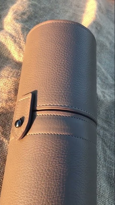 leather tube, тубус из кожи - YouTube