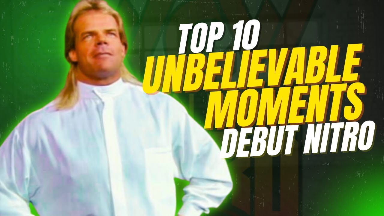 First Ever WCW Monday Nitro: Top 10 UNBELIEVABLE Moments - YouTube