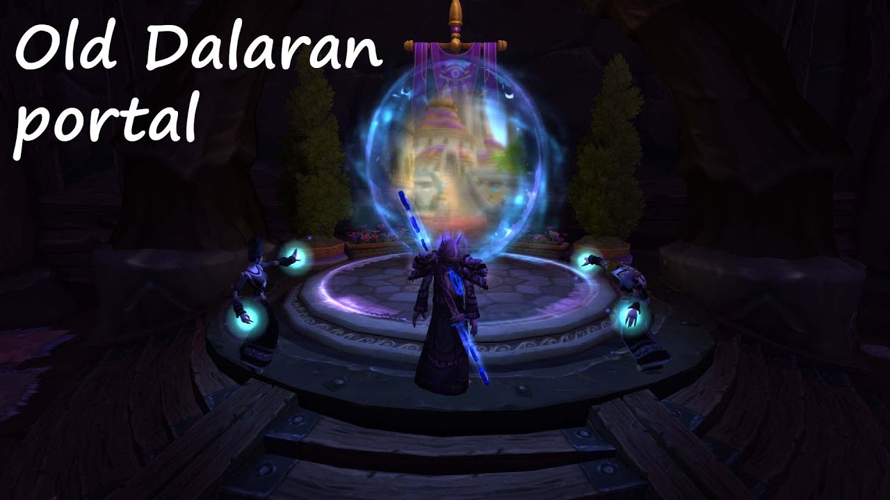 How to get to old dalaran (Horde) - YouTube