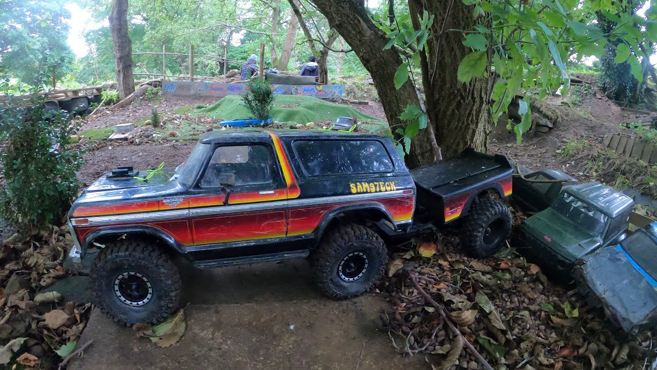 Traxxas trx4 ford bronco sunset crawling riverside rc complex part 3 ...