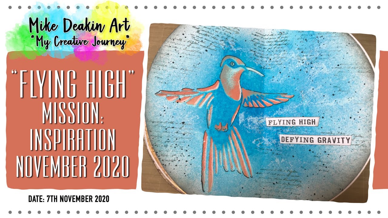 "Flying High" - Mission: Inspiration 2020 - Art Journal Page. - YouTube
