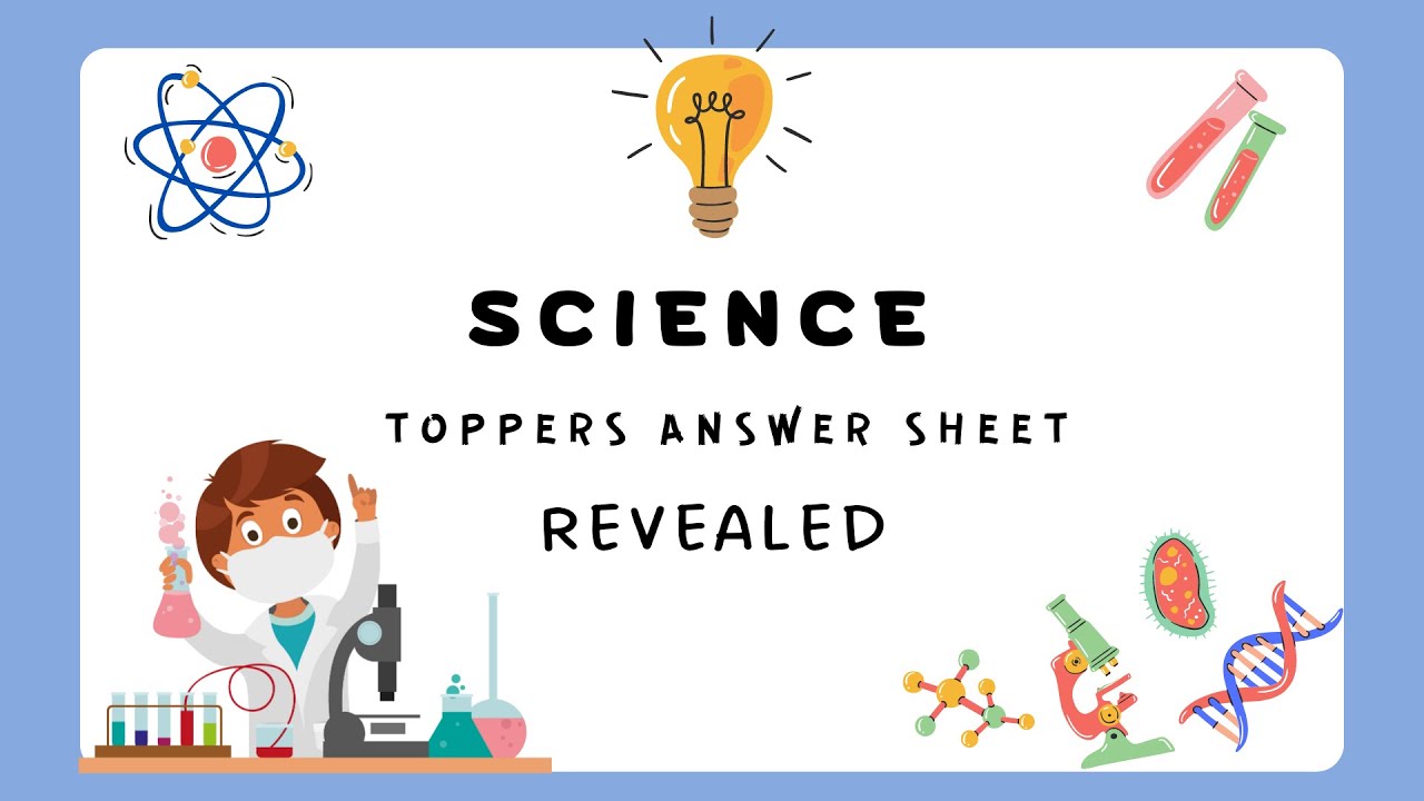 Science Topper Answer Sheet Revealed I Get 80/80 Marks Guaranteed - YouTube