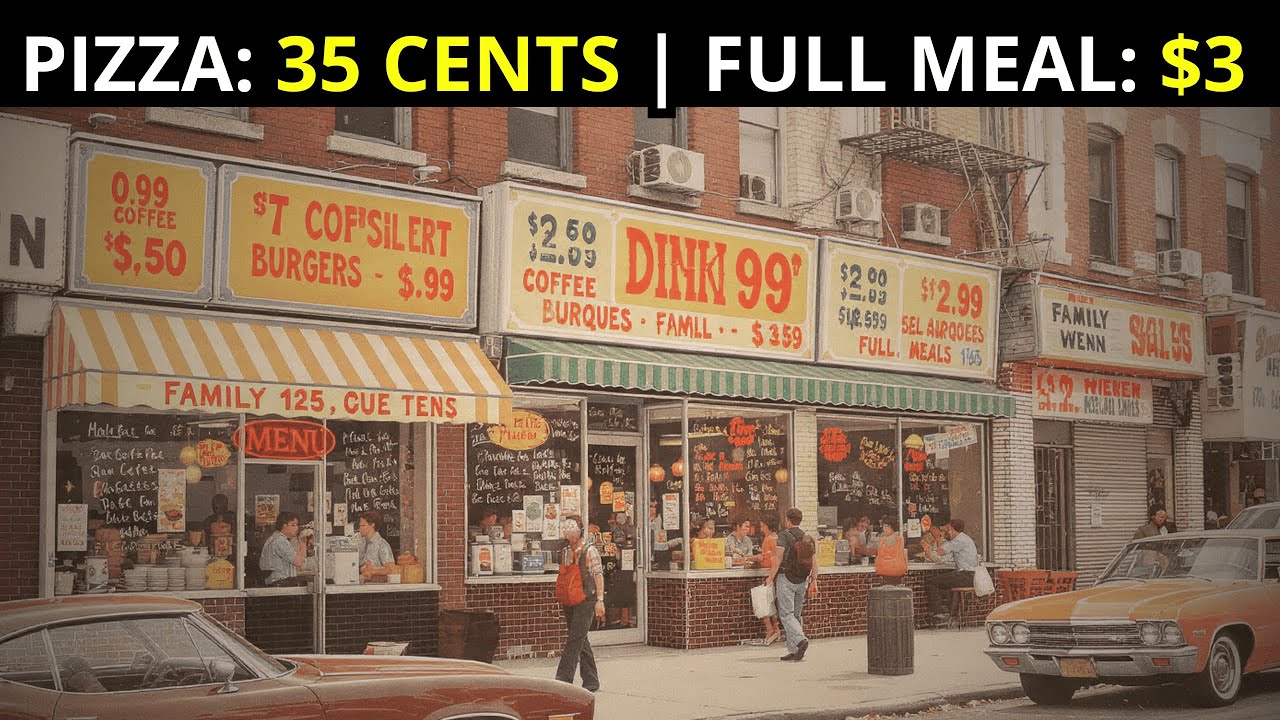 1970s NYC Restaurants: What $5 Got You (You Won't Believe It!) - YouTube