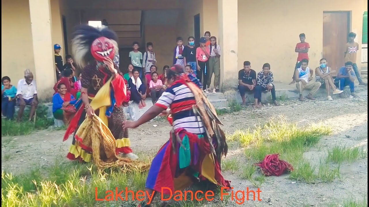 Nepali Lakhe Dance || Syangja Ko Lakhe Nach || 2078 Teej Special ...