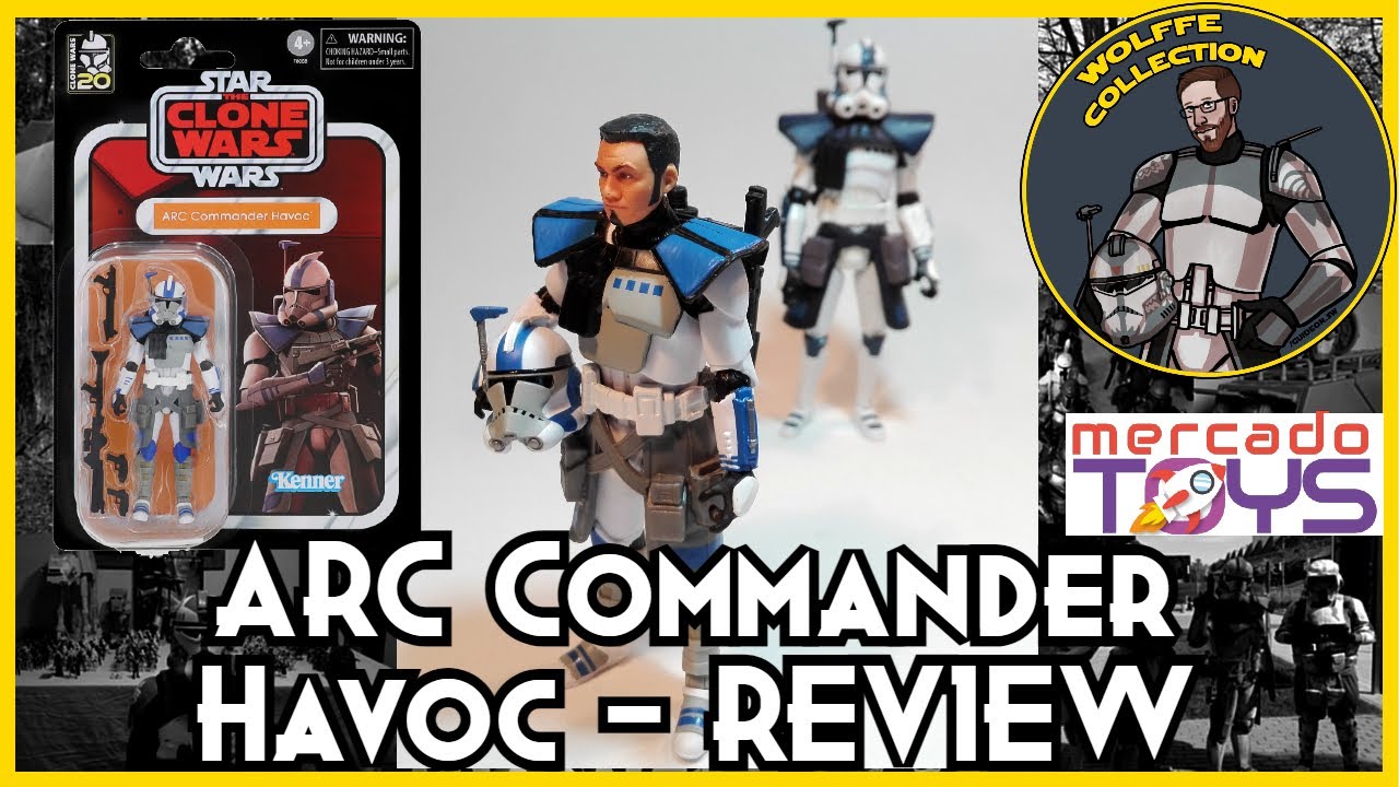 ARC Trooper Commander HAVOC (TVC) - STAR WARS - Wolffe Collection - YouTube