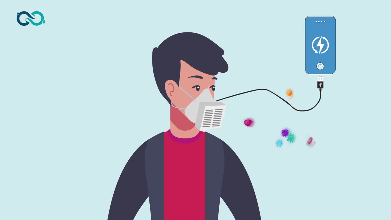 BTM e-UV MASK - YouTube