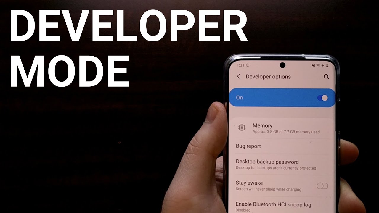 How to Turn On Galaxy S20 Developer Mode to Reveal the Hidden Developer ...
