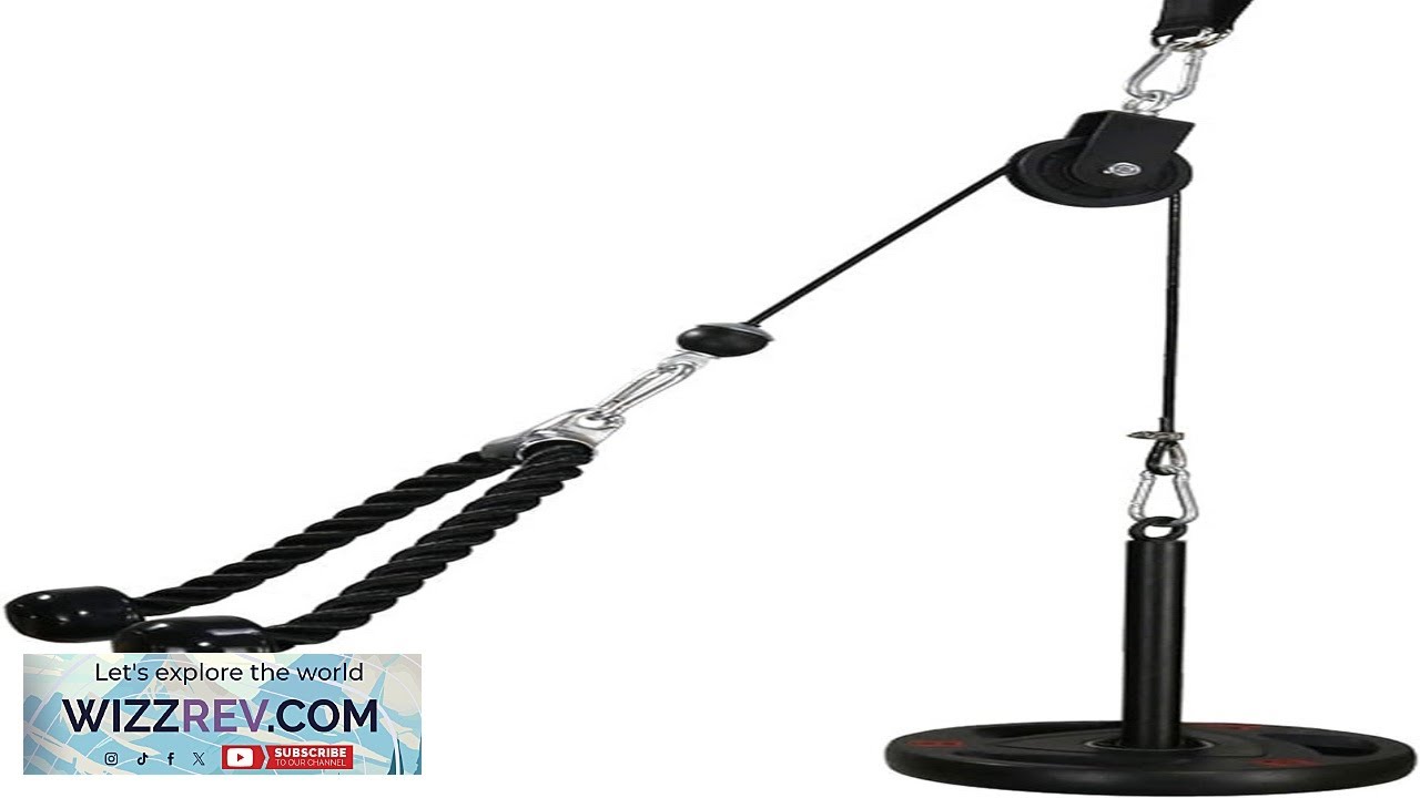 LFJ LAT Pull Down and Lift Weight Pulley System Cable Machine Pulley ...