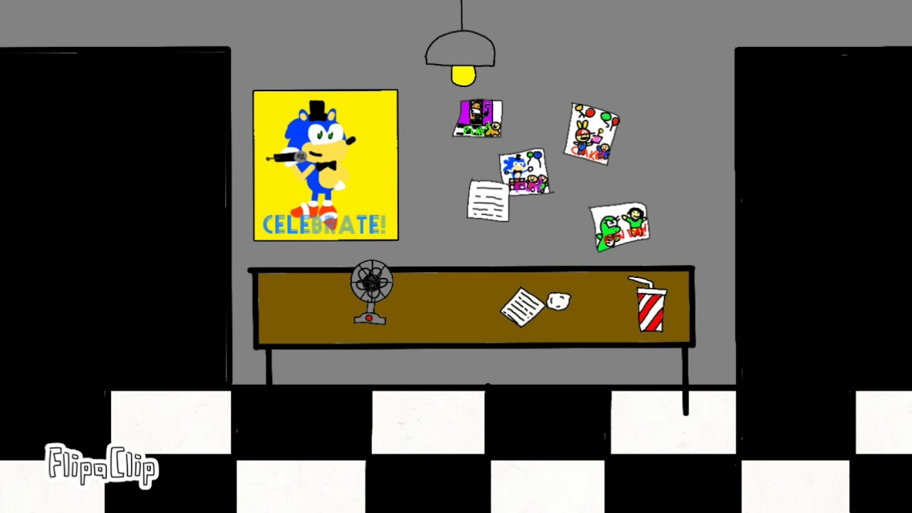 (FNaS Animated) Sonic.EXE Jumpscare - YouTube