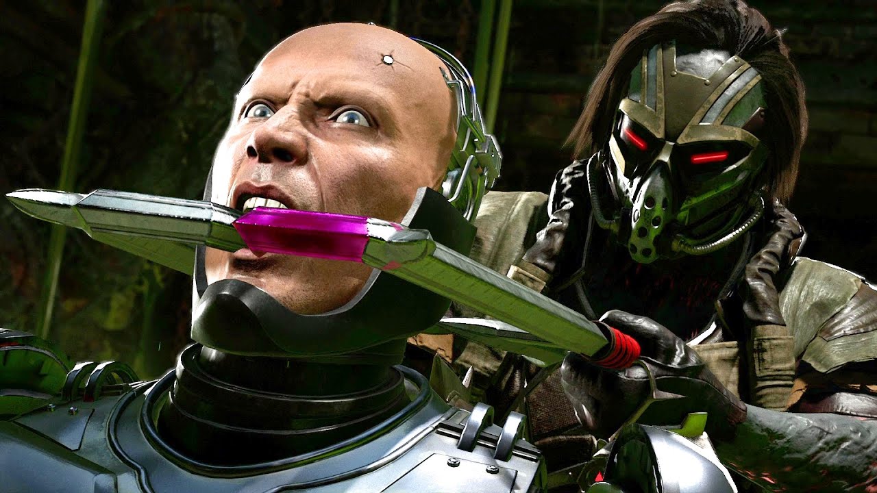 MK11 All Fatalities on RoboCop - YouTube