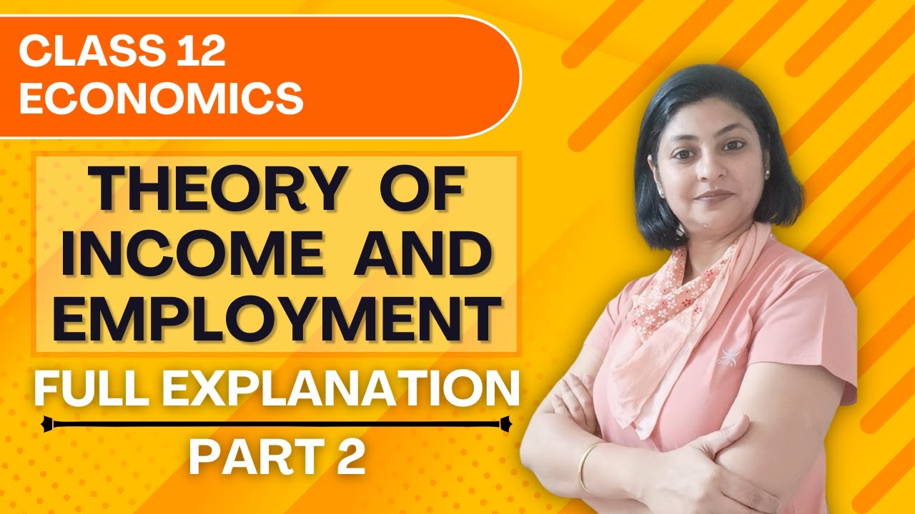 Theory Of Income And Employment Part 2 | Class 12 Economics ...