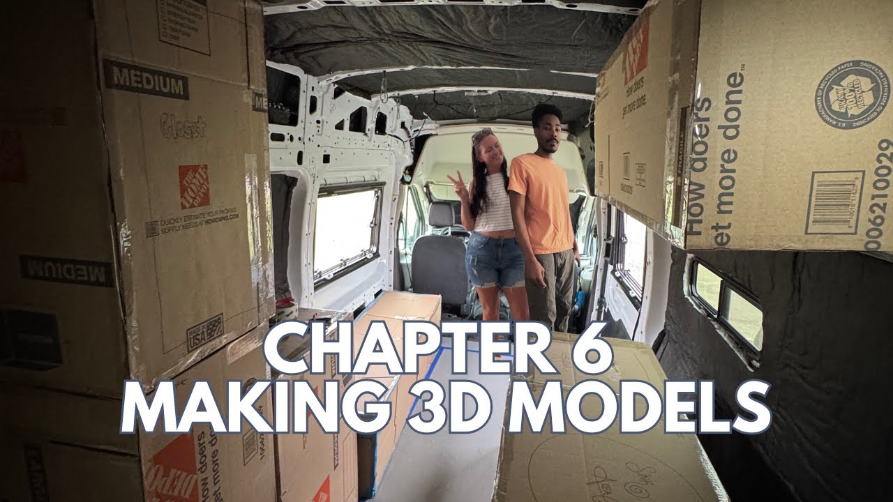 Chapter 6 of our Van Build: Making 3D Models - YouTube