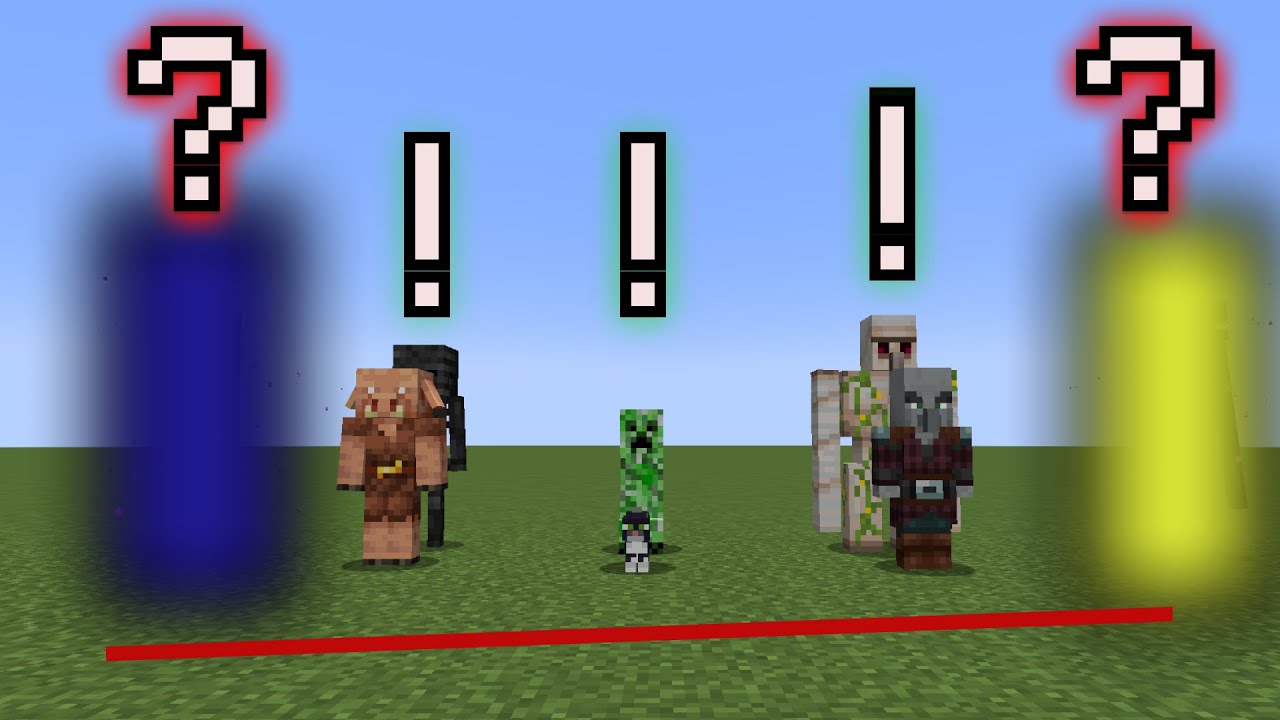 🎮 MINECRAFT MOB MYSTERY! 🧟♂️🦴 WHO is the MAIN ENEMY of the MOBS??? LET ...