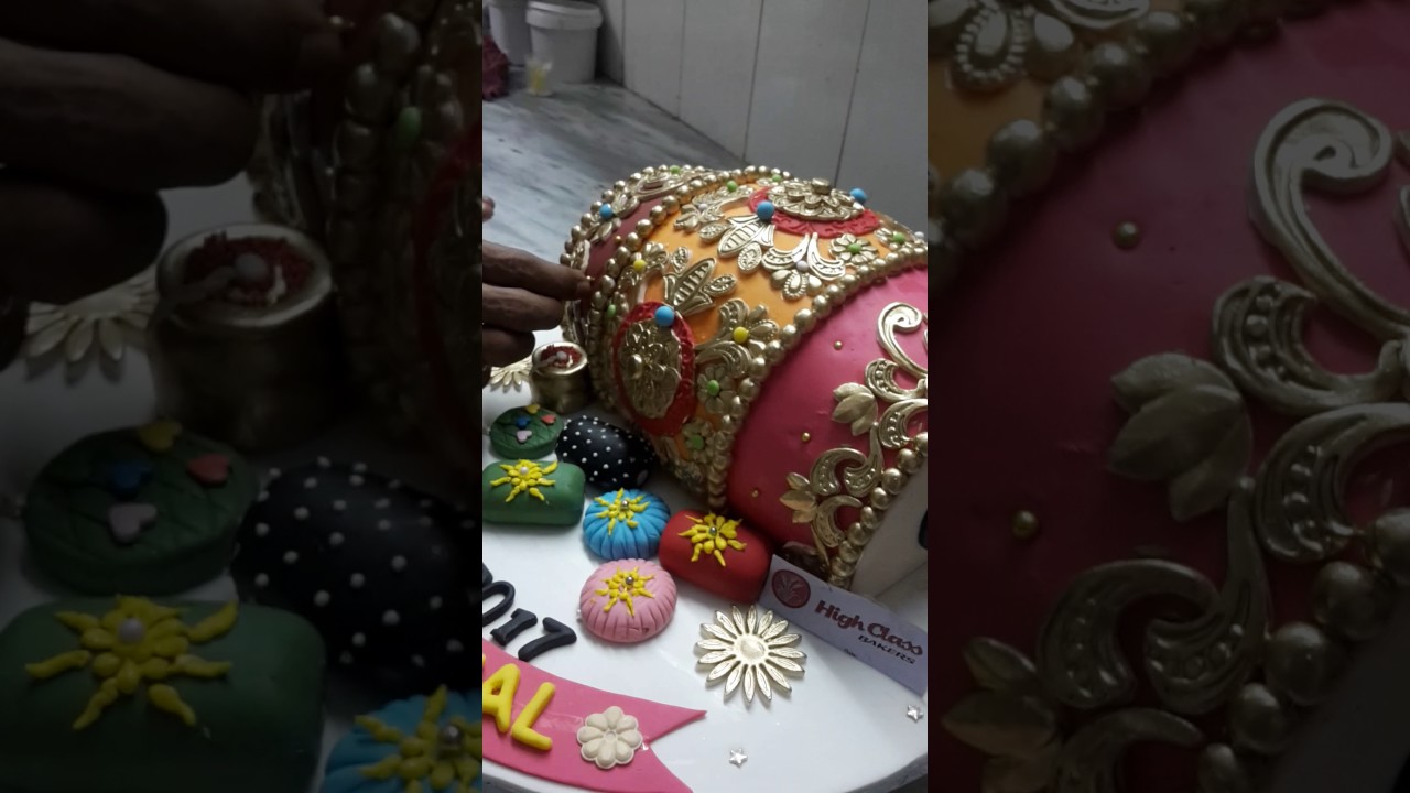 Dholki cake - YouTube