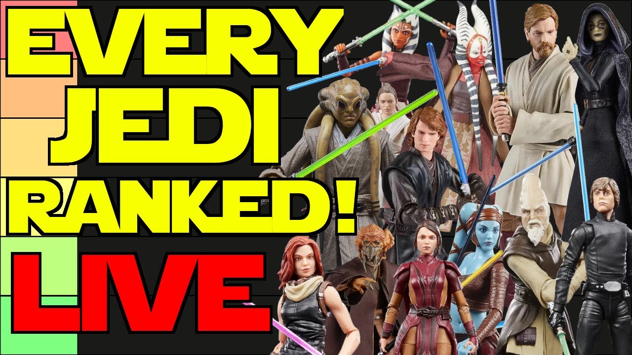 Every Star Wars Black Series Jedi Ranked! - YouTube