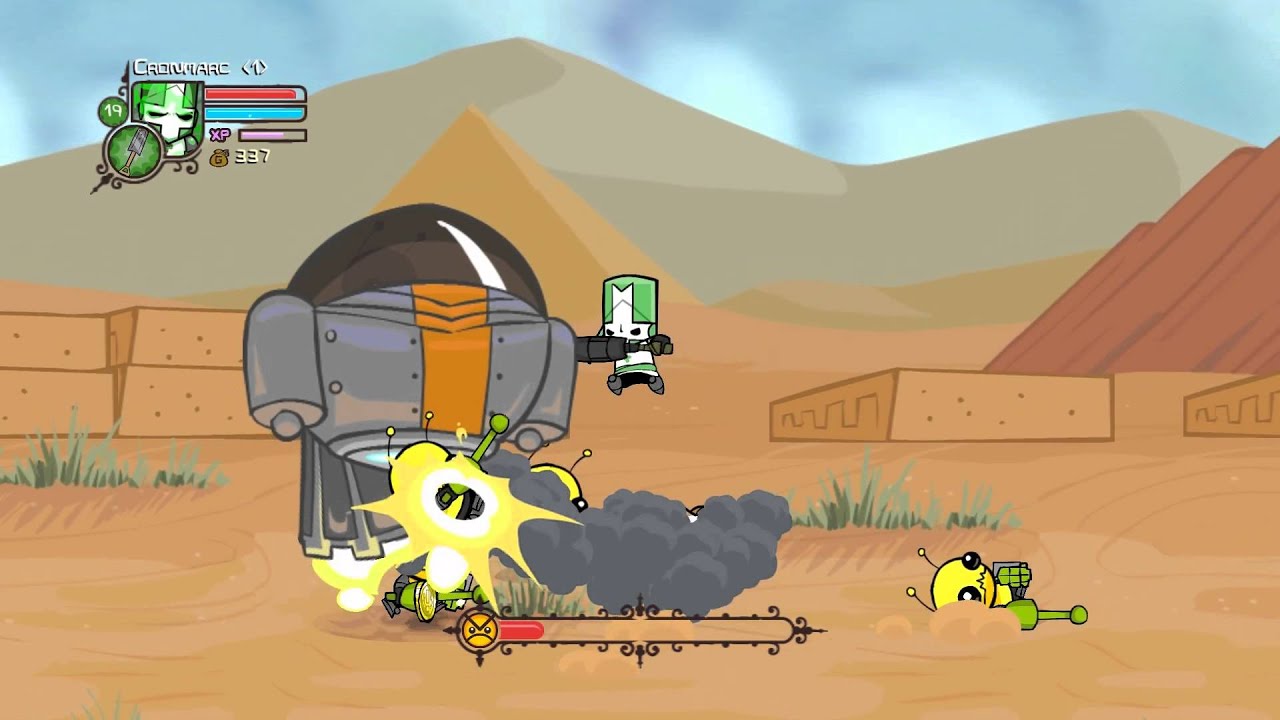 Let's Play Castle Crashers Part 10: Aliens mit Gelbsucht - YouTube