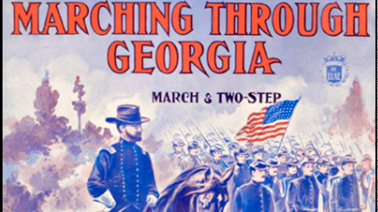 Marching Through Georgia (Union civil war song) - YouTube