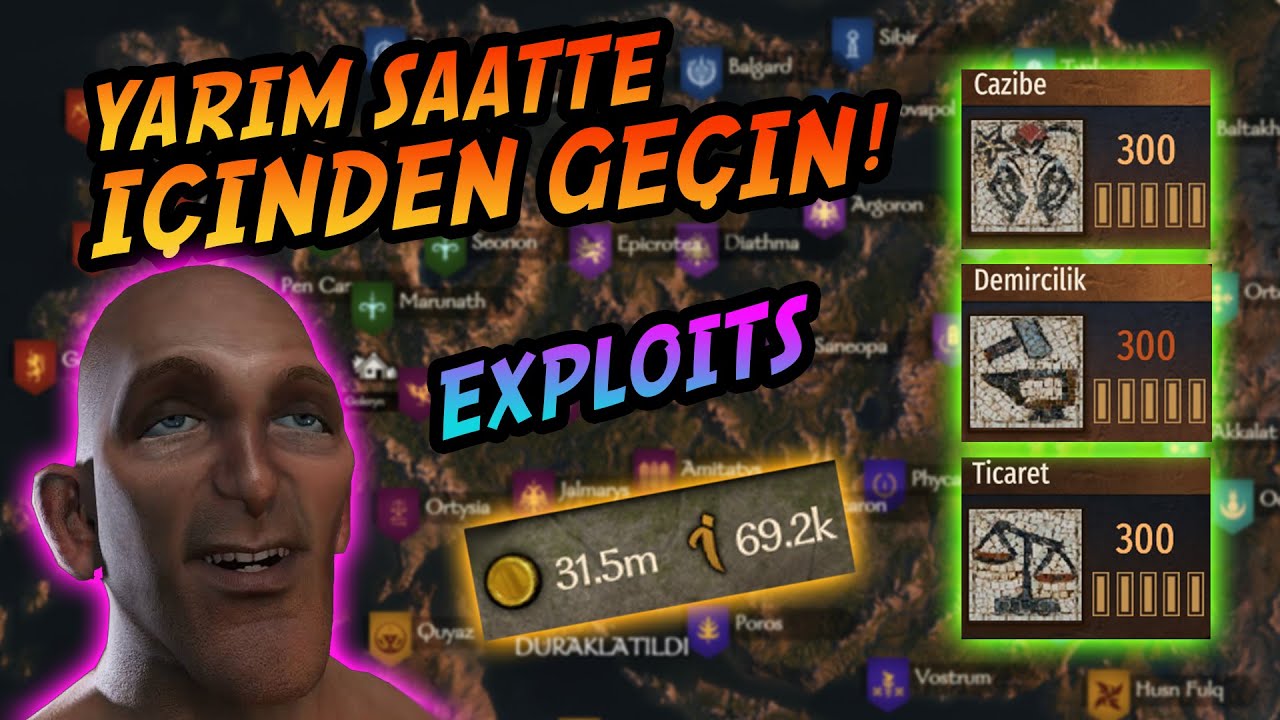 Bannerlord Yarım Saatte Oyunun İçinden Geçin | 300 Ticaret 300 Cazibe ...