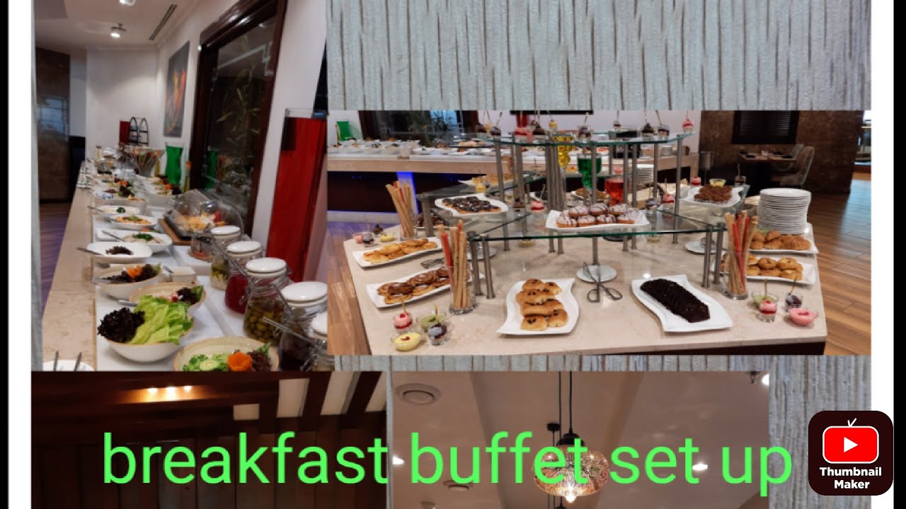 11.1.2024 in kuwait salmiya grand hotel breakfast buffet set up In ...